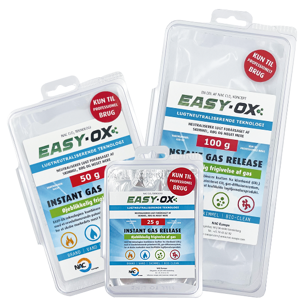 Sofortige Gasabgabe – EASY-OX – NAC Europe